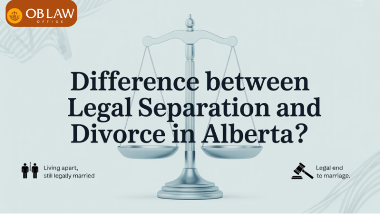 What Is the Difference Between Legal Separation and Divorce in Alberta?